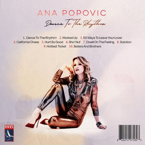 Ana Popovic: Dance to the Rhythm (Gatefold LP Jacket) LP 2025 Release ...